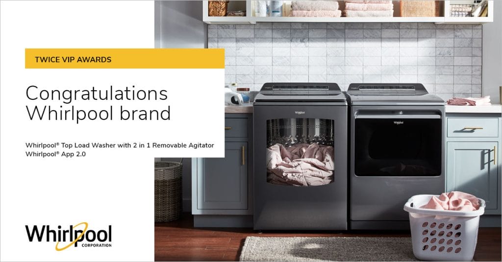 Whirlpool Brand Brings Home Two TWICE VIP Awards | Whirlpool Pro